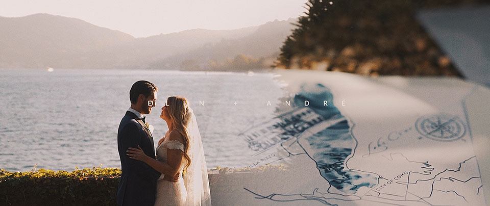 Elin & André // destination wedding in Villa Pizzo, Lake Como, Italy ...