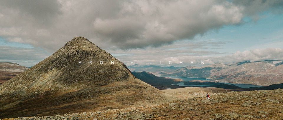 Lichan & Aron // mountain elopement in Saltoluokta, Swedish Lapland ...